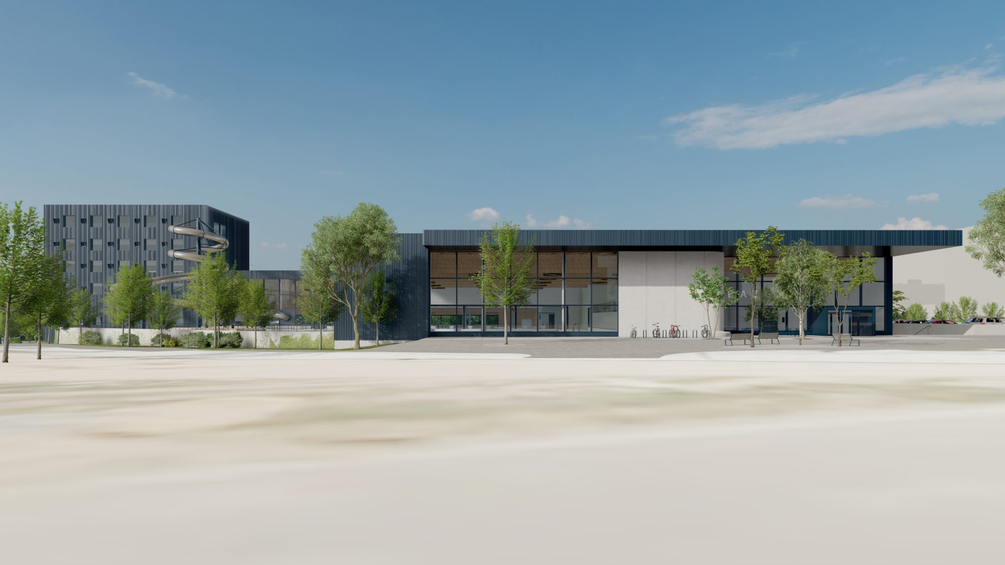 Bazén Plzeň – Borská pole | Atelier 11 Bazén Plzeň – Borská pole